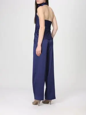 Stella McCartney Halter Neck Draped Top - Navy