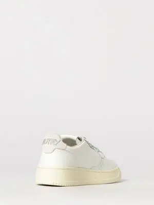 AUTRY Medalist Low Trainers In Smooth Calfskin - White