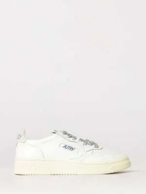 AUTRY Medalist Low Trainers In Smooth Calfskin - White