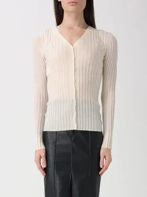 Ribbed V-Neck Cardigans