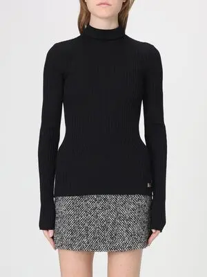 Dolce & Gabbana Ribbed Turtleneck Sweater - Black