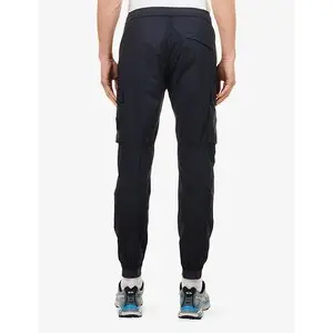 Stone Island Cotton-blend Cargo Trousers - Navy Blue