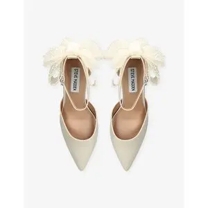 Steve Madden Fiorela Bow-embellished Satin Pumps