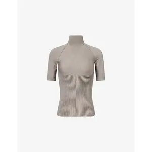 Alaia Ribbed T-shirts For Women