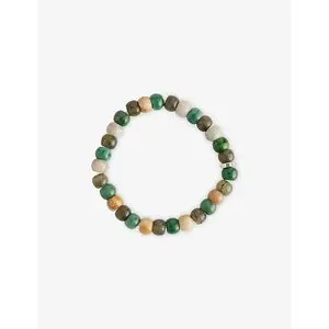 THOMAS SABO Beaded Jasper, Jade And Labradorite Bracelet - Green