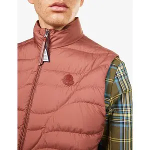 Moncler Brand-badge Shell-down Gilet