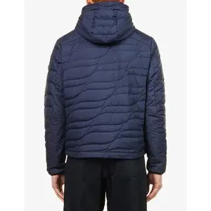 Moncler Hooded Shell-down Jacket - Navy