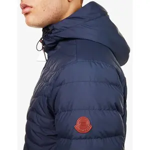 Moncler Hooded Shell-down Jacket - Navy