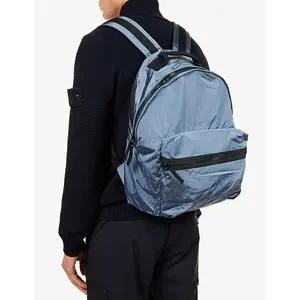 Stone Island Brand-patch Zip-pocket Backpack