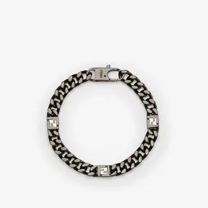 Fendi Ff Cube Bracelet - Black