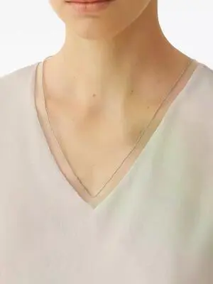 Fabiana Filippi Sleeveless V-neck Top