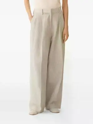 Fabiana Filippi Wide Leg Trousers - Neutrals
