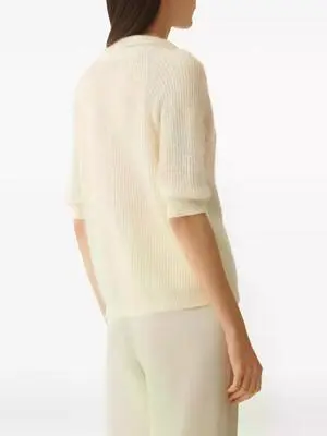 Fabiana Filippi Collared Pocket T-shirt - Neutrals