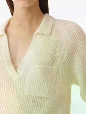 Fabiana Filippi Collared Pocket T-shirt - Neutrals