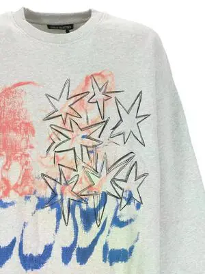 COLE BUXTON Crew-neck Graphic Sweatshirt
