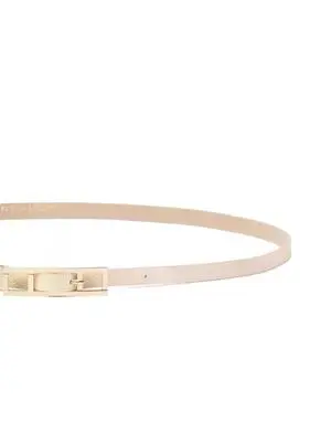 Fabiana Filippi Square Buckle Belt - Neutrals