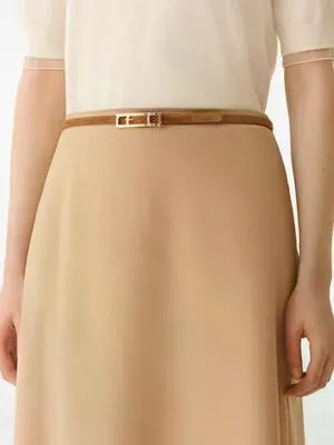 Fabiana Filippi Buckle Belt - Brown
