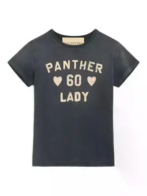 Valentino Garavani Graphic-print T-shirt - Grey