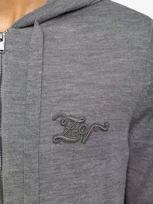 Zadig&Voltaire Clash Wool Zip-up Hoodie