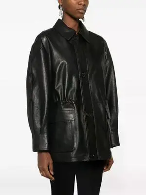 ARMA Maeve Leather Jacket - Black