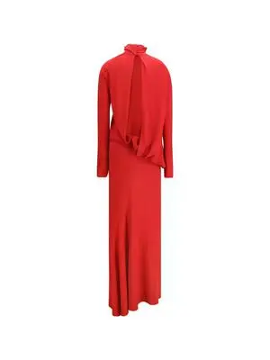 Magda Butrym Floral-appliqué Maxi Dress