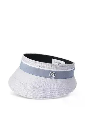 MAISON MICHEL Penny Logo Visor - Blue