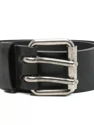 Saint Laurent Double-buckle Belt