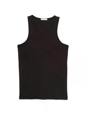 LEMAIRE Round-neck Tank Top - Black