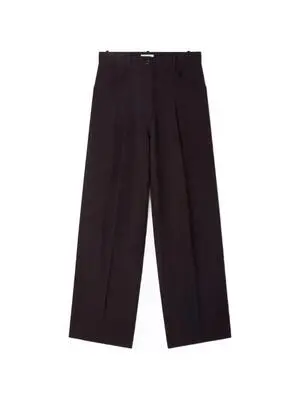 Sandro Wide-leg High-waisted Trousers