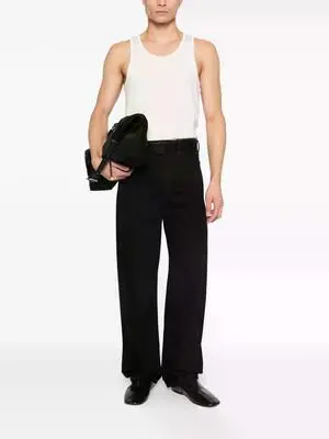 LEMAIRE Cotton Ribbed Tank Top - Neutrals