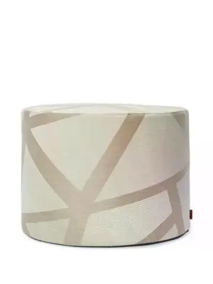 Missoni Nastri Relief Pouffe - Neutrals