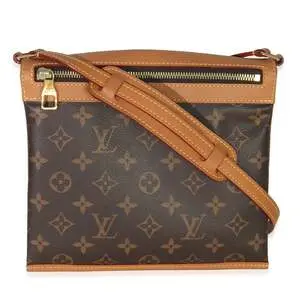 LOUIS VUITTON Monogram Canvas Saumur Messenger Pm