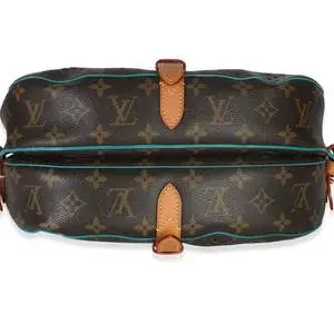 LOUIS VUITTON Saumur Perforated Monogram Coated Canvas