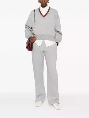 Gucci Button-detail Track Pants - Neutrals