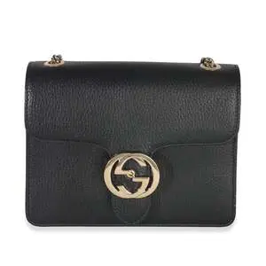 Gucci Interlocking G Bag - Black