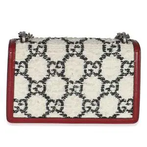 Gucci Gg Tweed Monogram Small Dionysus Bag - Multicolor