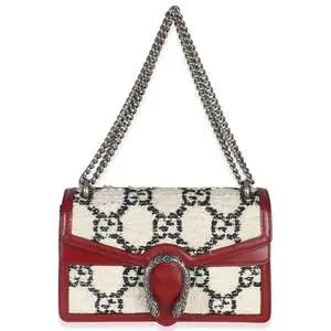 Gucci Gg Tweed Monogram Small Dionysus Bag - Multicolor