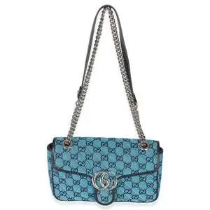 Gucci Gg Marmont Bag - Blue