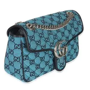 Gucci Gg Marmont Bag - Blue