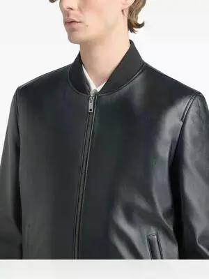 Bally Leather Bomber Jacket