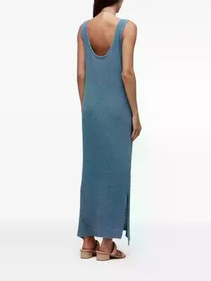 OSKLEN Knitted Side-split Maxi Dress
