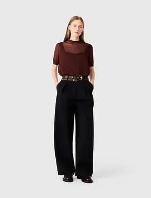 Maje Balloon Suit Trousers