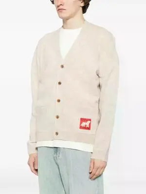 Maison Kitsuné Logo-patch Cardigan