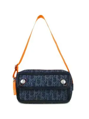 Dior 2005 Flight Trotter-pattern Shoulder Bag
