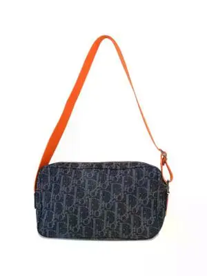 Dior 2005 Flight Trotter-pattern Shoulder Bag