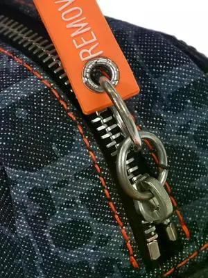Dior 2005 Flight Trotter-pattern Shoulder Bag