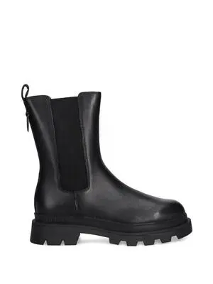 BLAUER. Kimmel Chelsea Boots With Lug Sole - Black