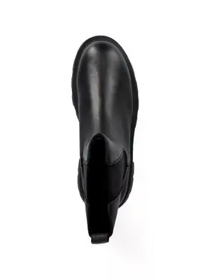 BLAUER. Kimmel Chelsea Boots With Lug Sole - Black