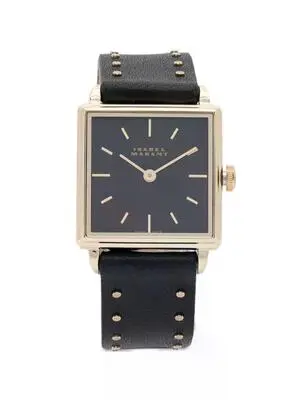 Isabel Marant Studded Square 2.3mm Watch - Black