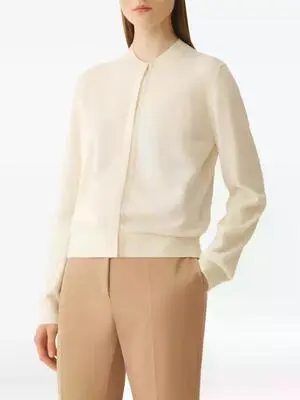 Fabiana Filippi Long-sleeves Buttoned Cardigan - Neutrals